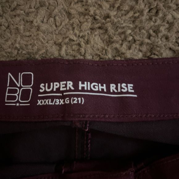 No Boundaries | Jeans | Size Xxxl 2 Nobo No Boundaries Womens Burgundy ...